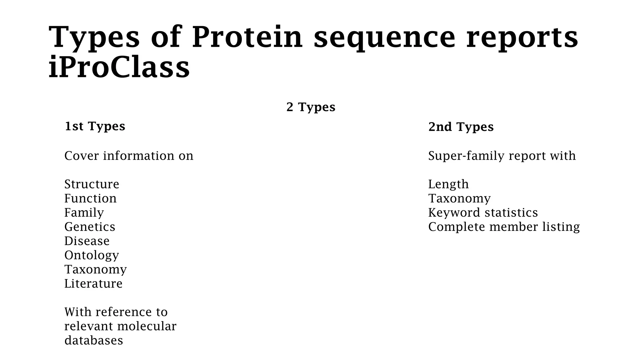 PIR- Protein Information Resource | PDF