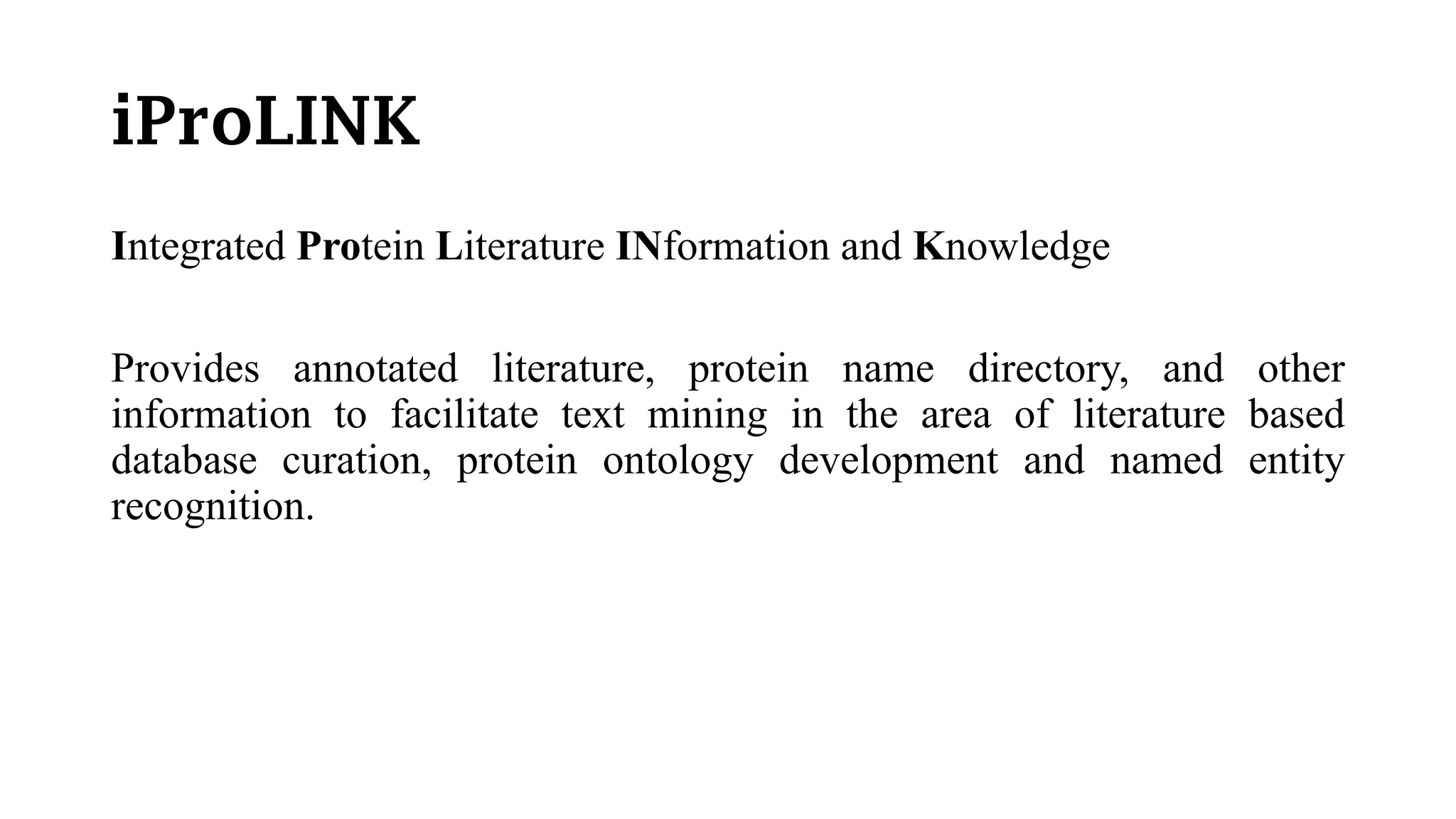 PIR- Protein Information Resource | PDF