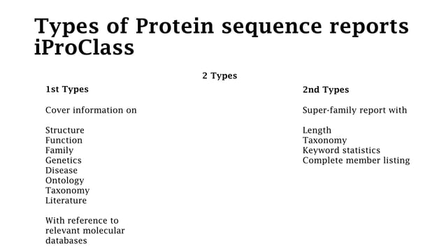 PIR- Protein Information Resource | PDF | Databases | Computer Software ...