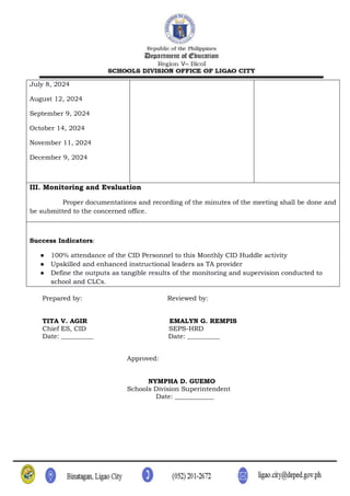 pir proposal sample division based activity | DOCX | Educational ...