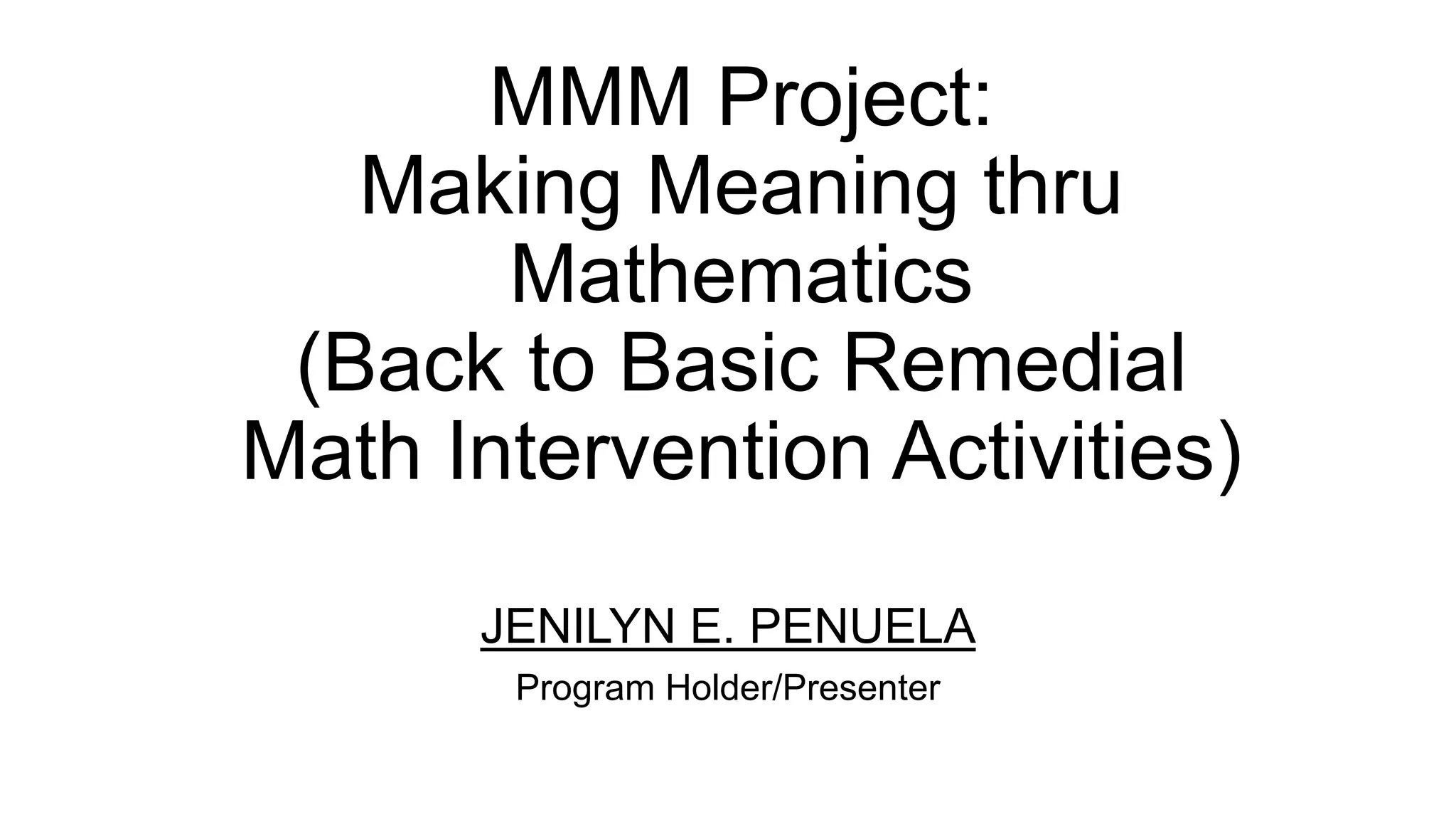 PIR SAMPLE Template FOR EDUCATIONAL PURPOSES.pptx | Education