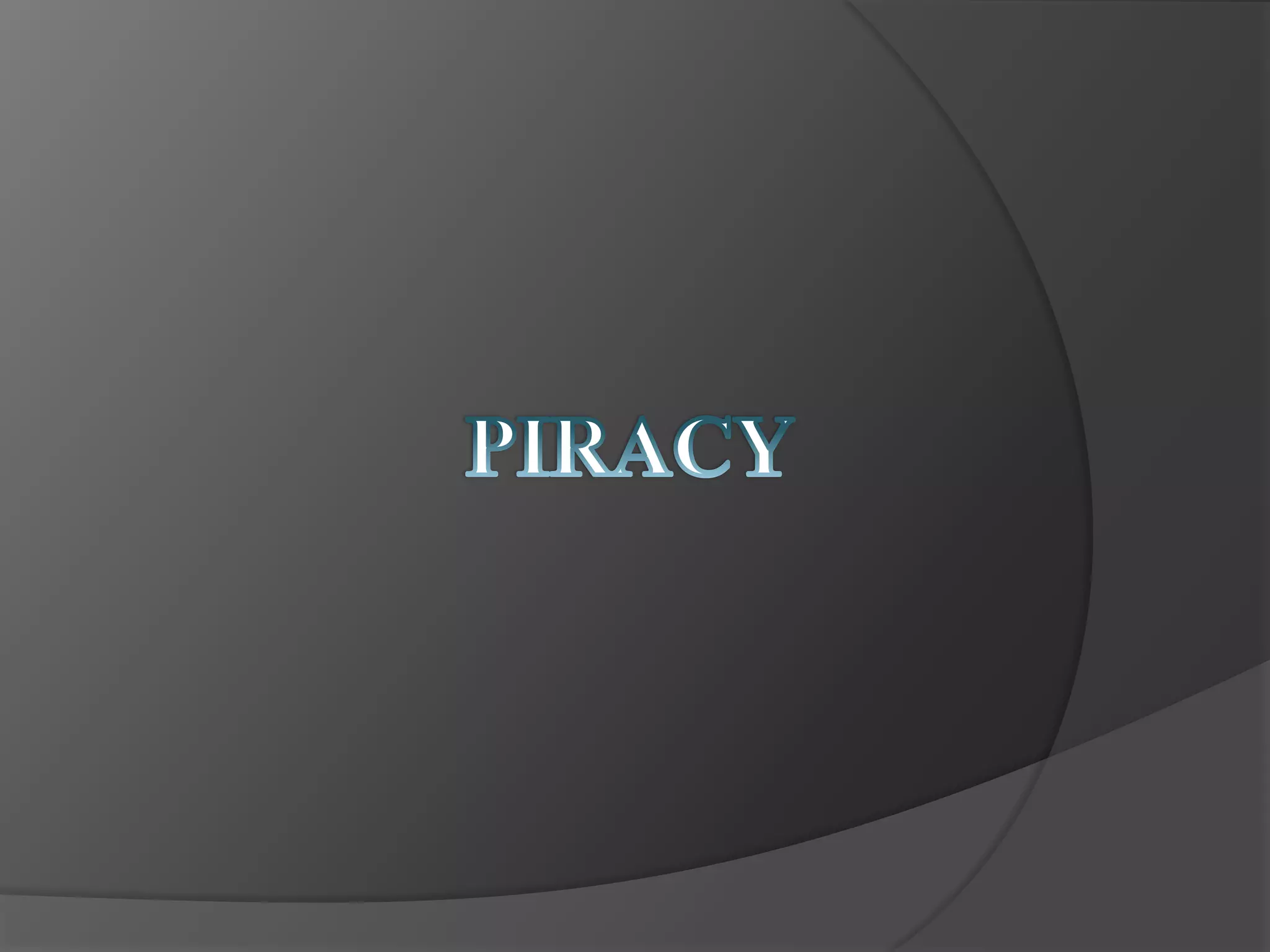 Piracy | PPT
