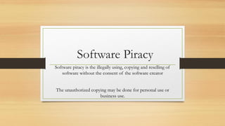 Piracy and Types | PPT