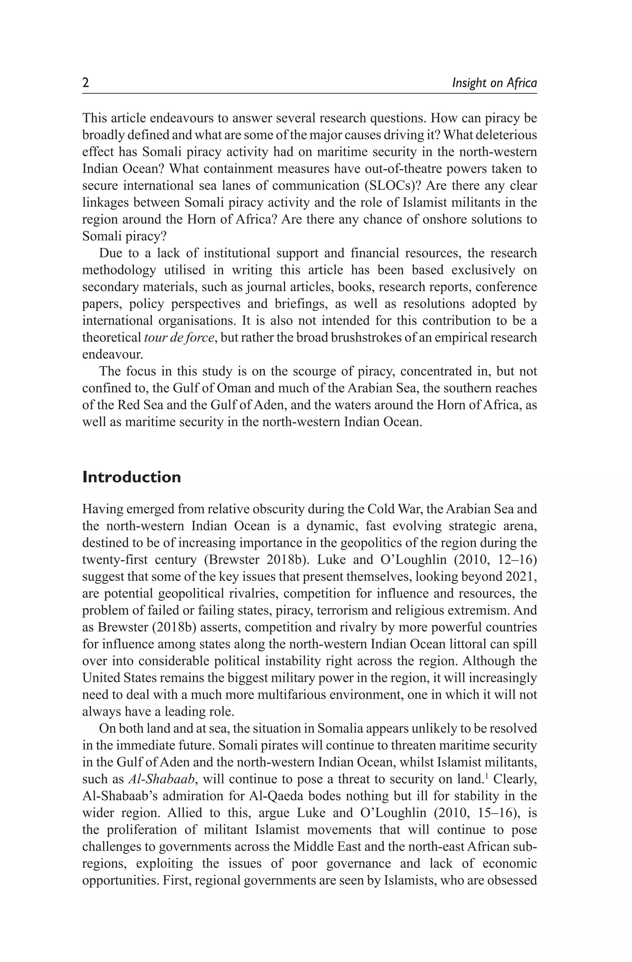 Piracy and maritime security | PDF