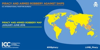 Piracy and Armed Robbery Against Ships Report January-June 2016 | PPT
