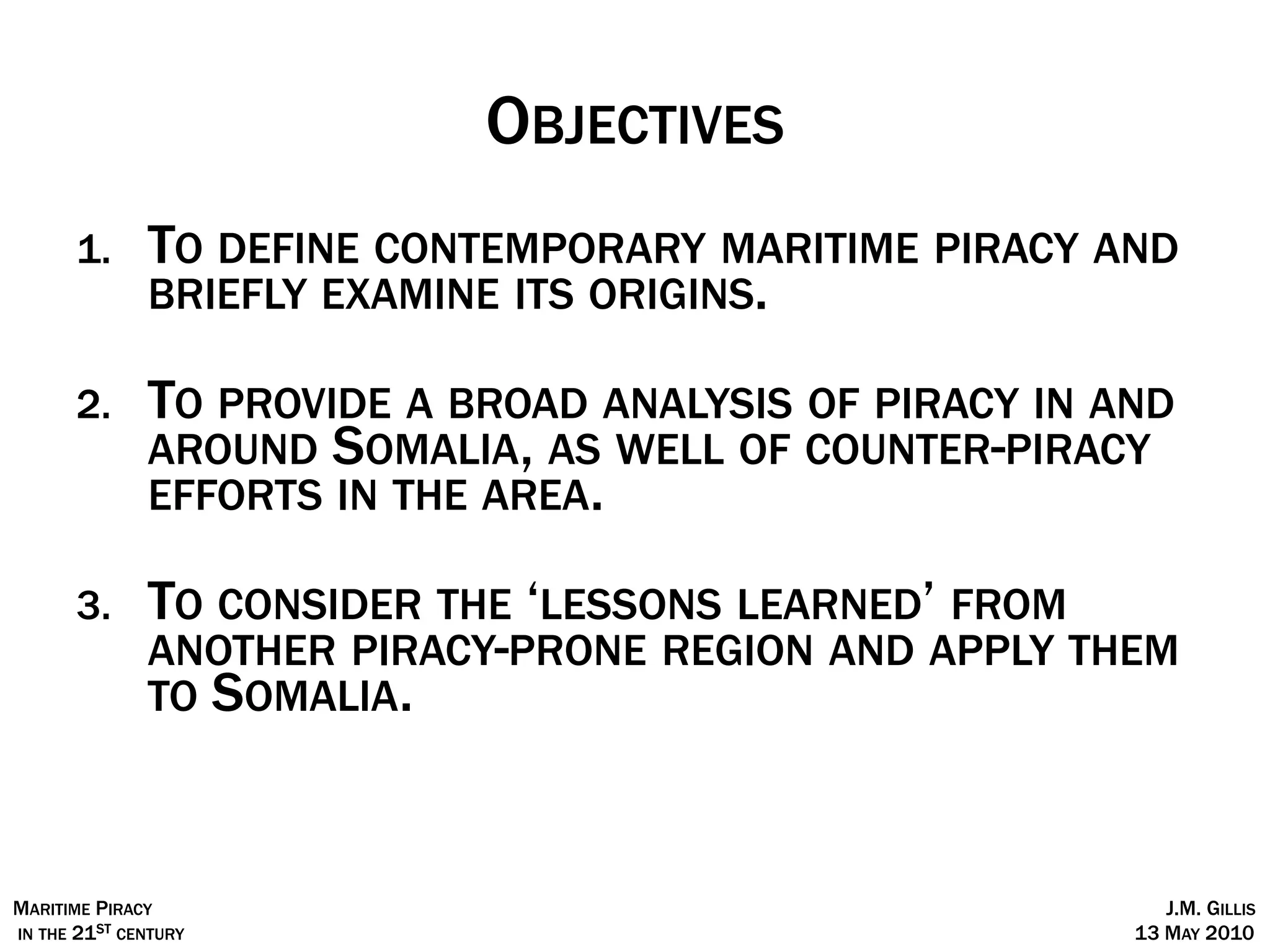 Maritime Piracy in the 21st Century | PDF