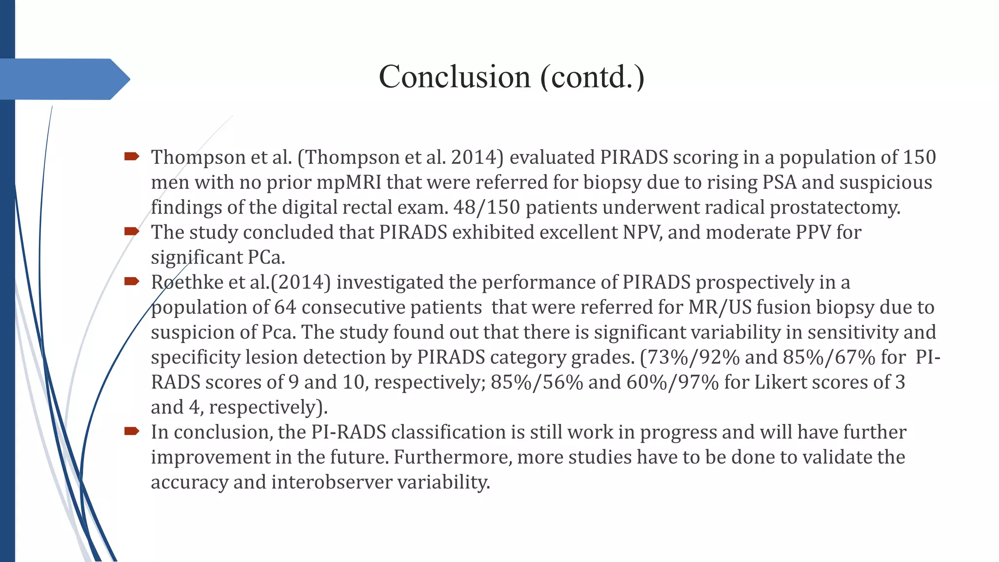 PI RADS v2: An Insight | PPTX