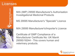 Piramal Clinical Trial Services | PPT