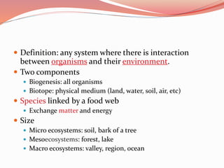 ecological Piramid for eco system | PPTX