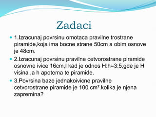 Piramida prezentacija, sve objasnjeno……. | PPTX