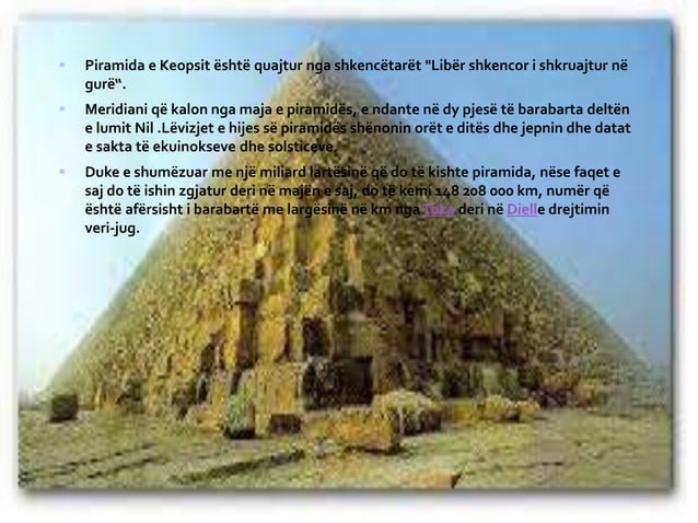 Piramidat e egjiptit klasa X. | PPTX