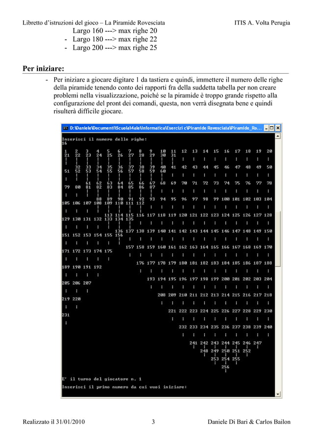 Piramide Rovesciata - Libretto d'istruzioni | PDF