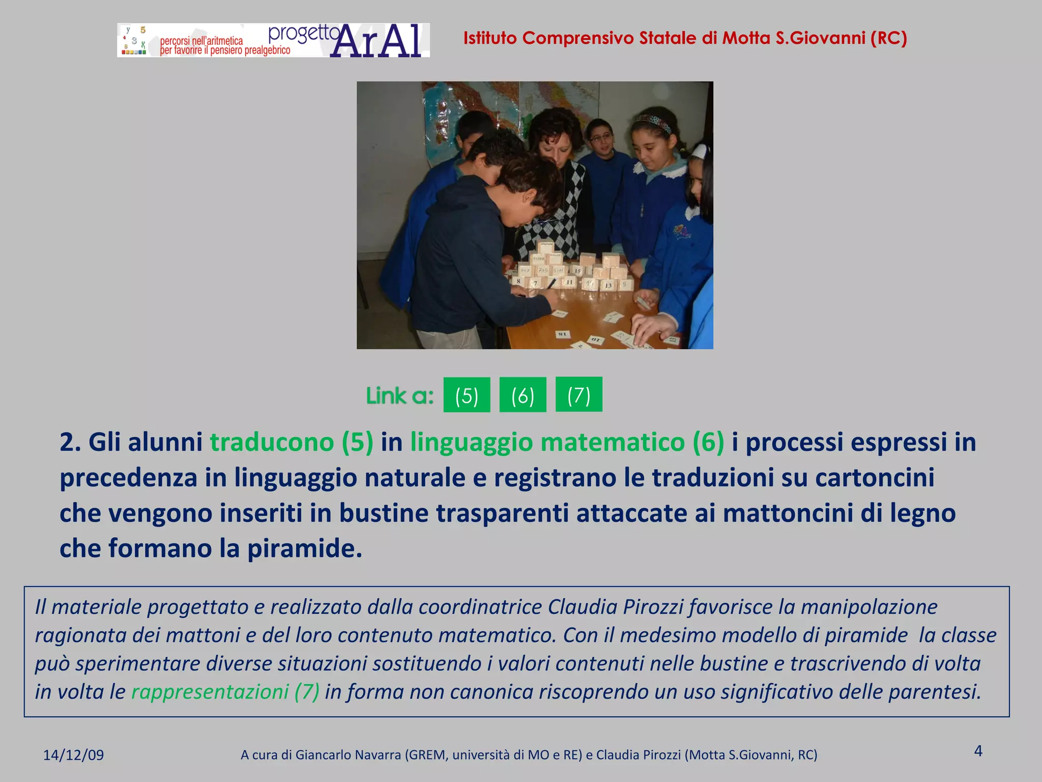 Le Piramidi dei numeri 5: Esplorazione della piramide a quattro piani | PPT