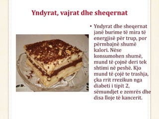 Nje ushqyerje e mire per nje trup dhe mendje te shendoshe | PPTX