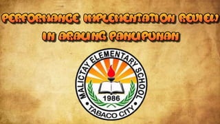 Program Implementation Review AP Malictay ES.pptx