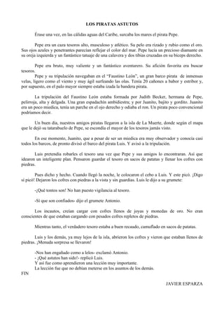 Cuentos de piratas. | PDF
