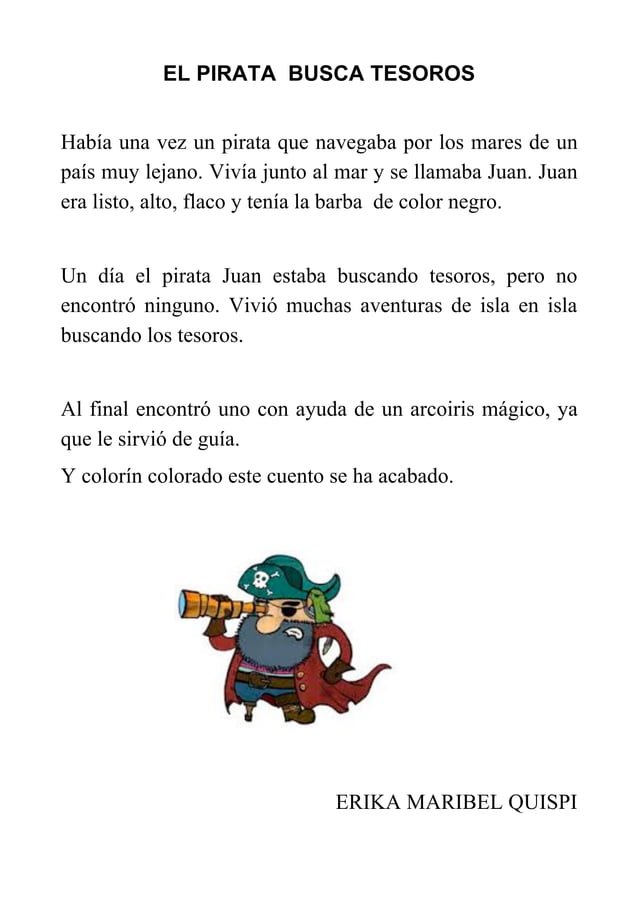 Cuentos de piratas. | PDF