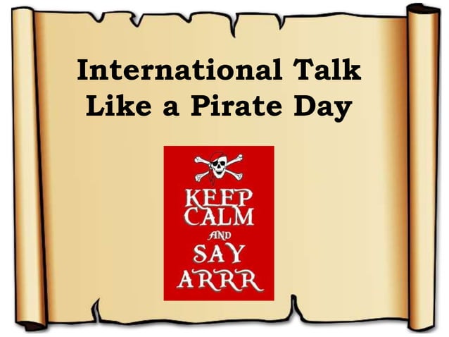 Pirate Training Presentation | PPT