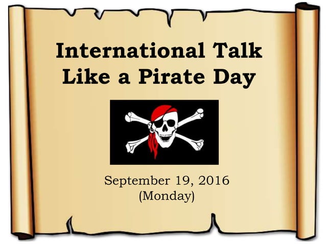 Pirate Training Presentation | PPT