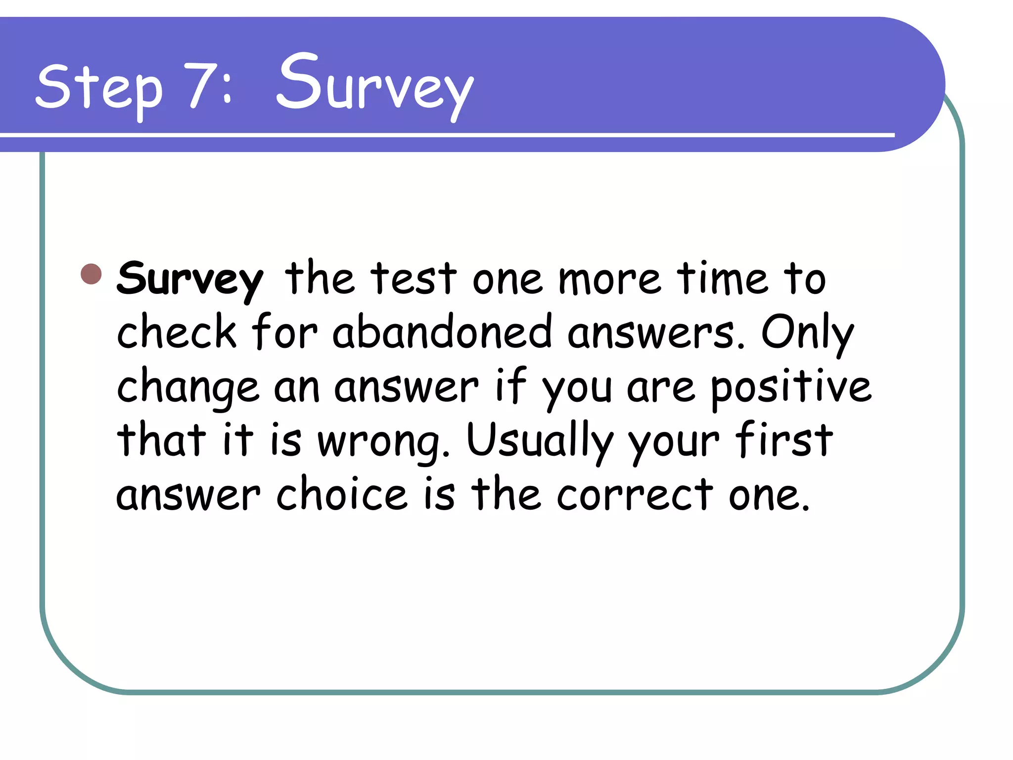 Pirates test taking strategies | PPT
