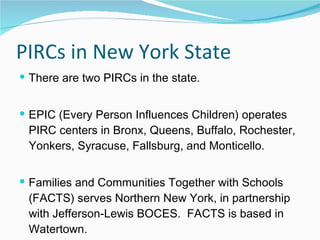 PIRC 101 | PPT