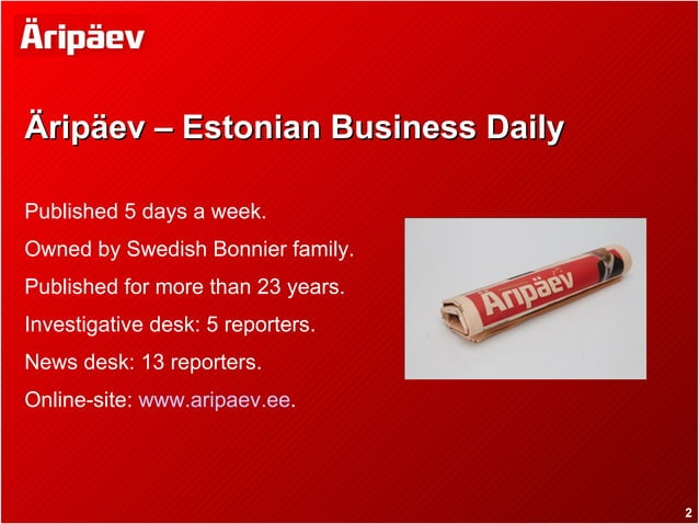 Piret Reiljan presentation | PPT