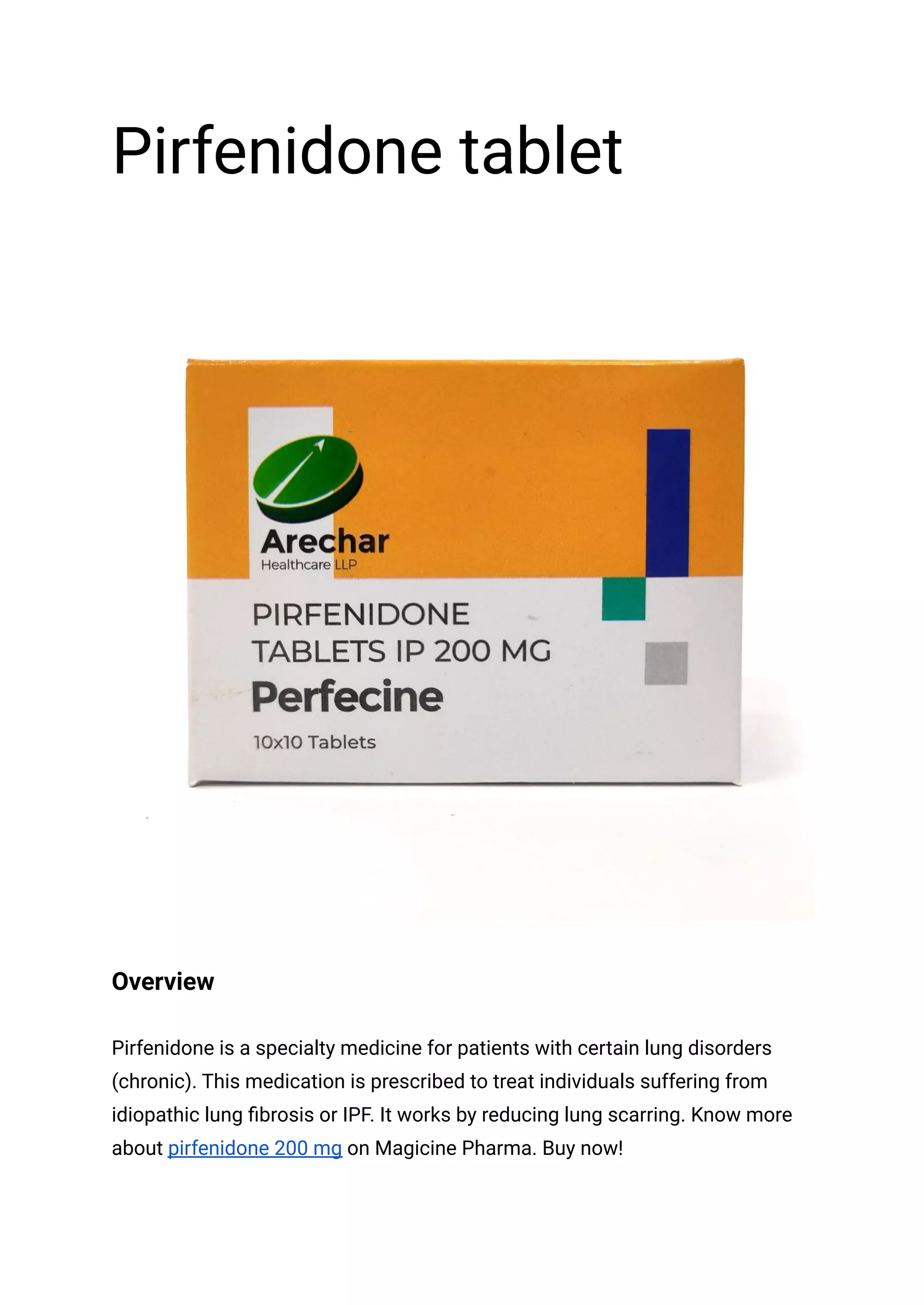 Pirfenidone | PDF