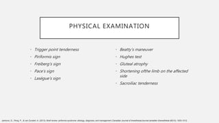 Piriformis Syndrome | PPTX