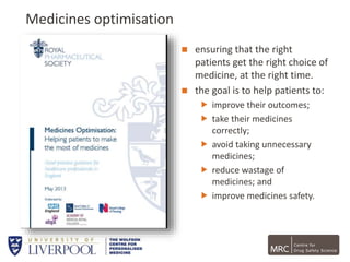 ECO 11: Medicines Optimisation Through Precision - Sir Munir Pirmohamed ...