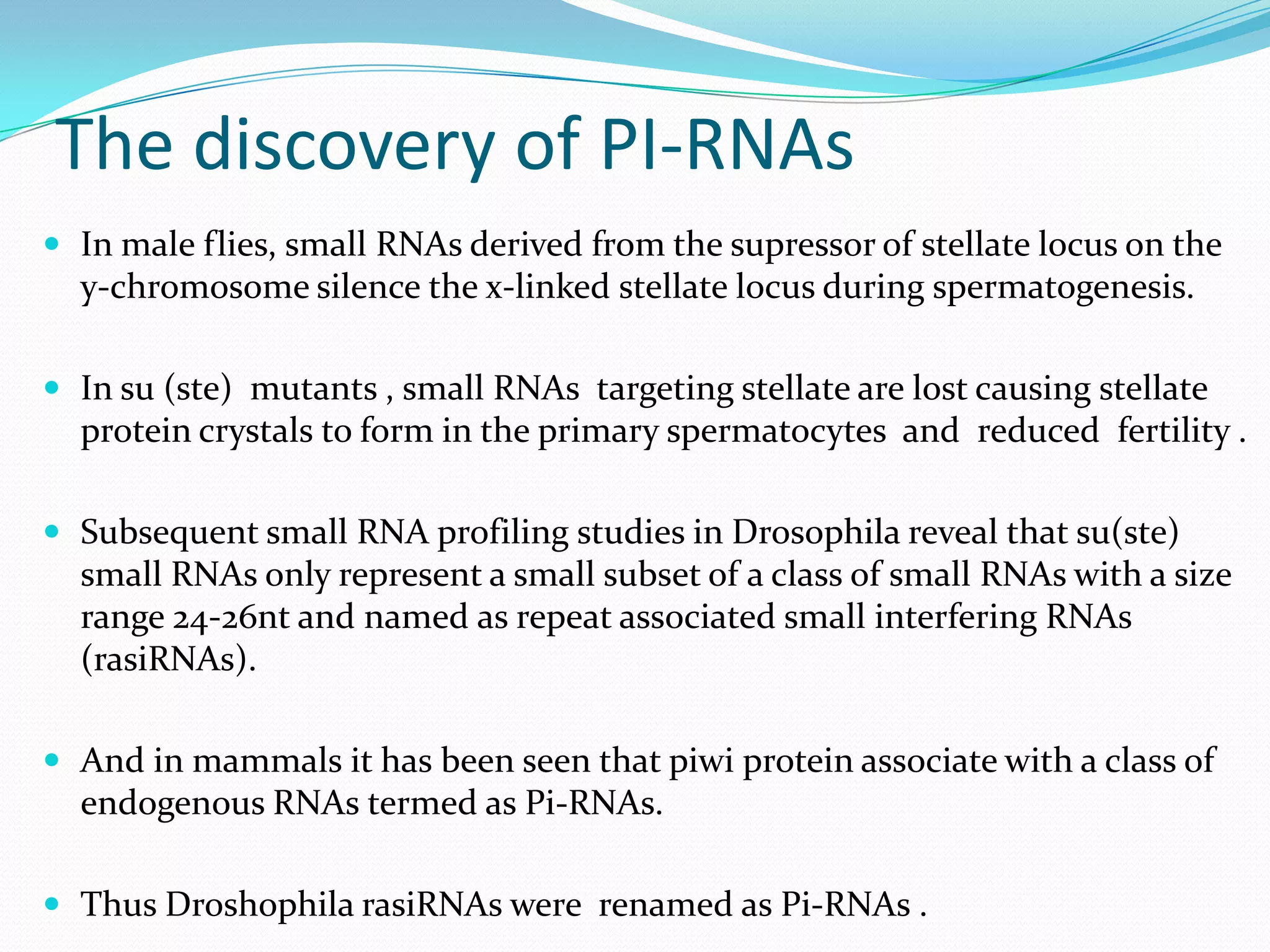 Pi rna-ppt, sasmita behura | PPTX