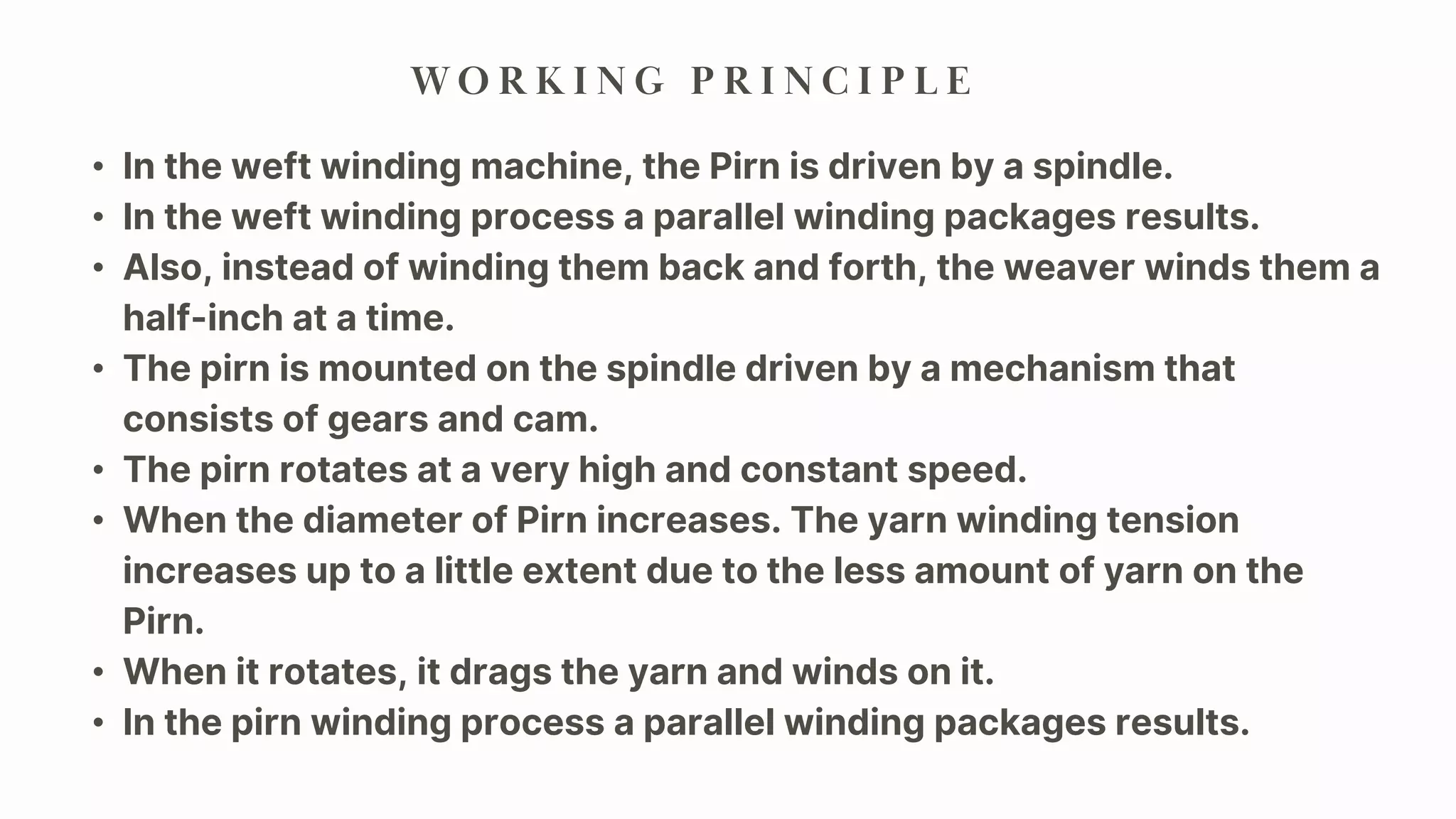 pirn winding.pptx