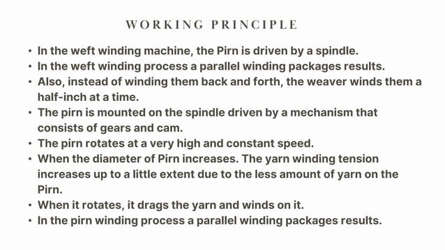 pirn winding.pptx