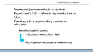 Pirogenos .control (farmacopea) | PPTX