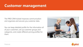 PIRO | Jewelry manufacturing, simply organized | PPT