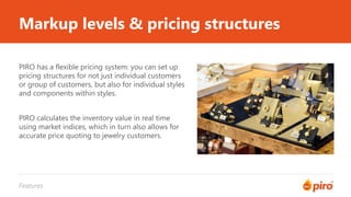 PIRO | Jewelry manufacturing, simply organized | PDF | Computing ...