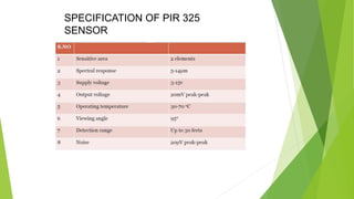 PIR sensors day | PPTX