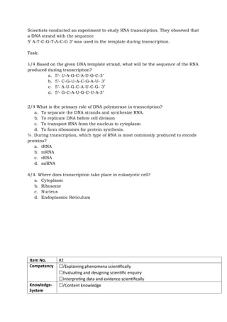 PISA-final_biotranscription.dlp sample.. | PDF