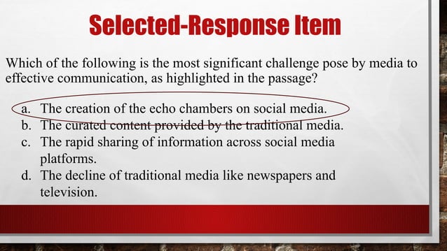PISA-LIKE-QUESTIONS. sample test for senior high schoolpptx | PPTX