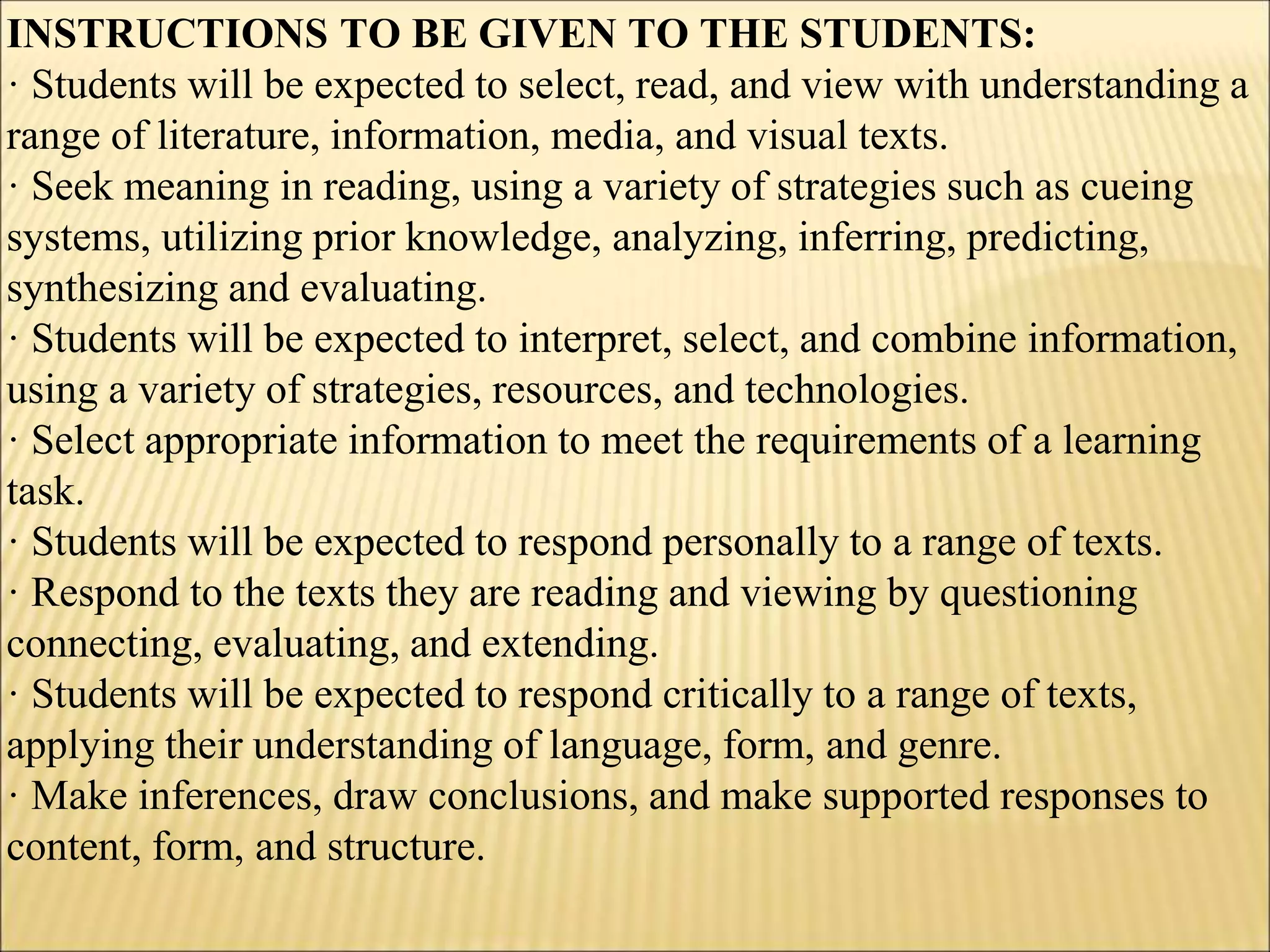 Programme for International Student Assessment | PPTX
