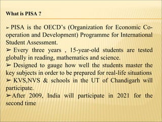 Programme for International Student Assessment | PPTX