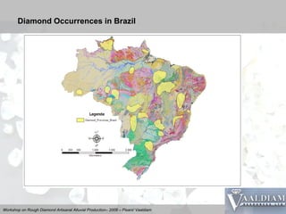 Pisani The Brazilian Reality Of The Diamond Small Scale Mining | PPT