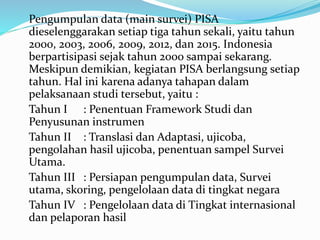 Pisa (programme international student assessment) | PPTX