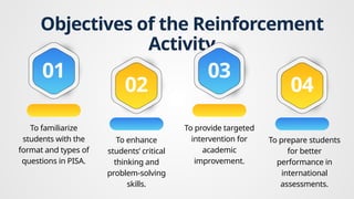 PISA ACTIVITY Reinforcement for students | PPTX