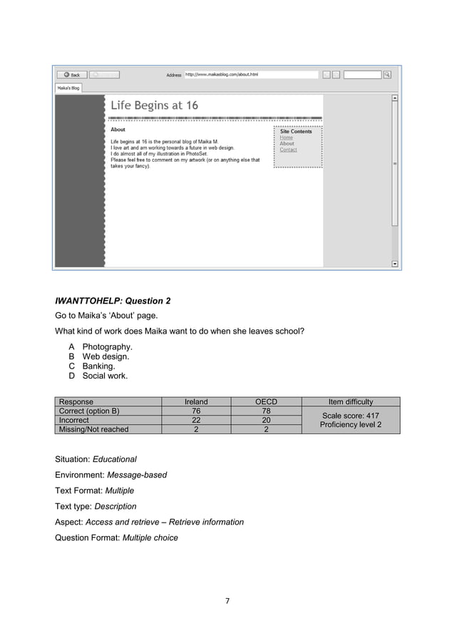 pisa_sample_questions.pdf PISAAA SAMSPM | PDF