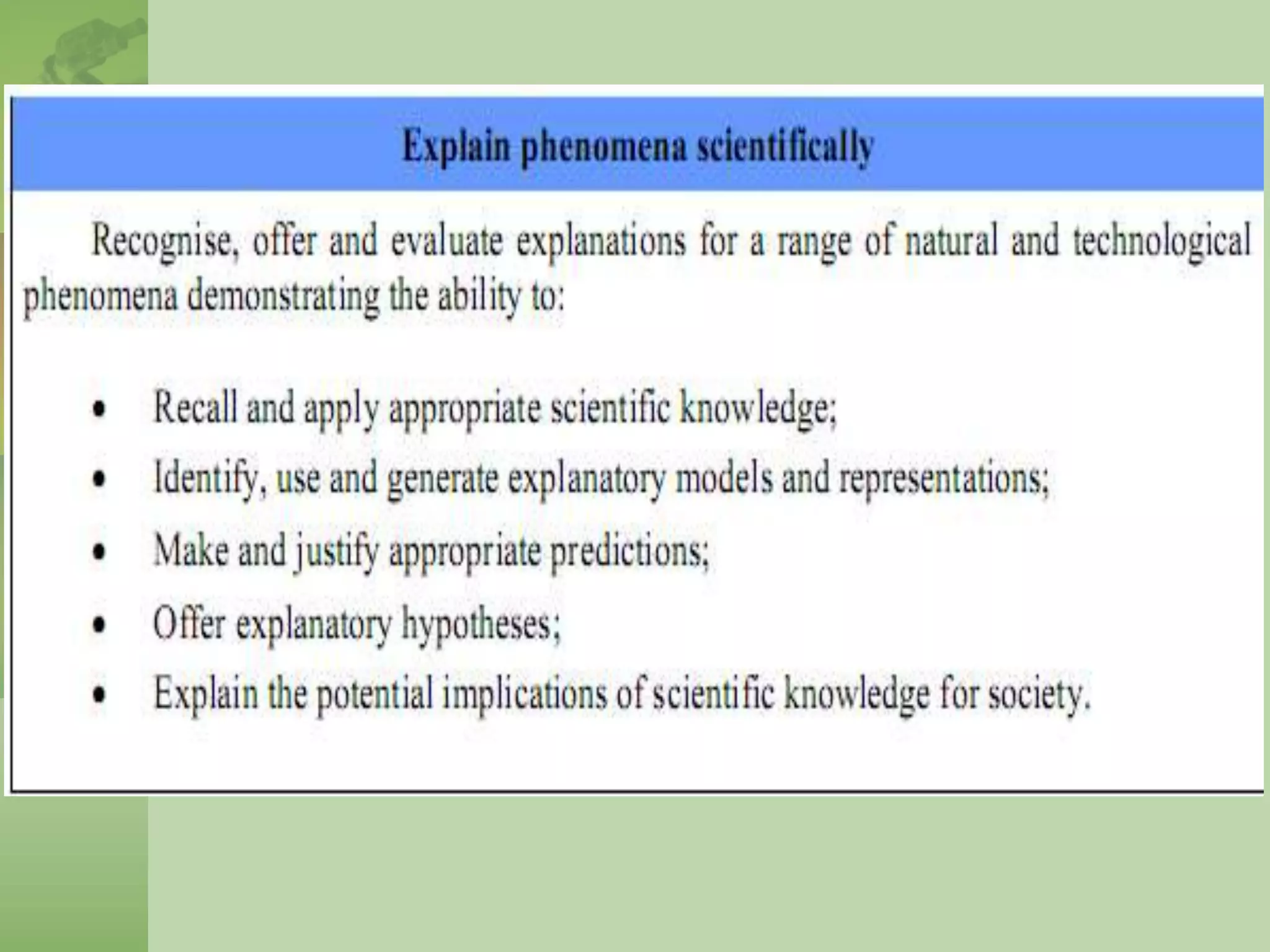 PISA Science Framework | PPTX