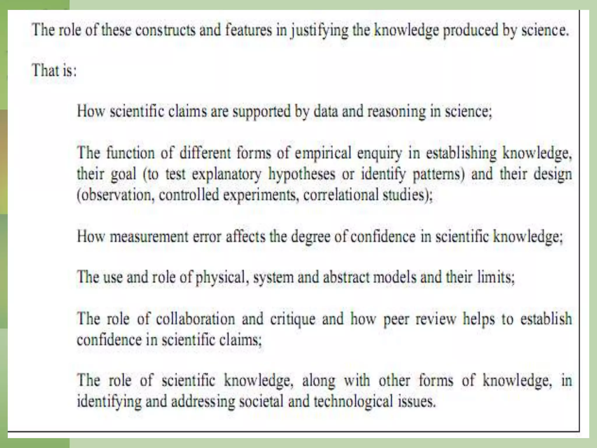PISA Science Framework | PPTX