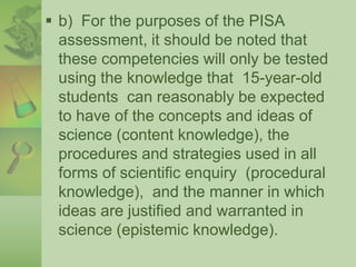 PISA Science Framework | PPTX