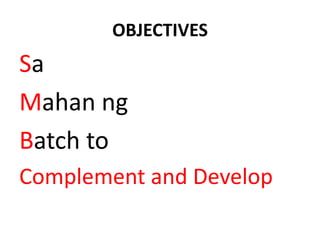 Pisay batch 2013 js prom presentation | PPTX