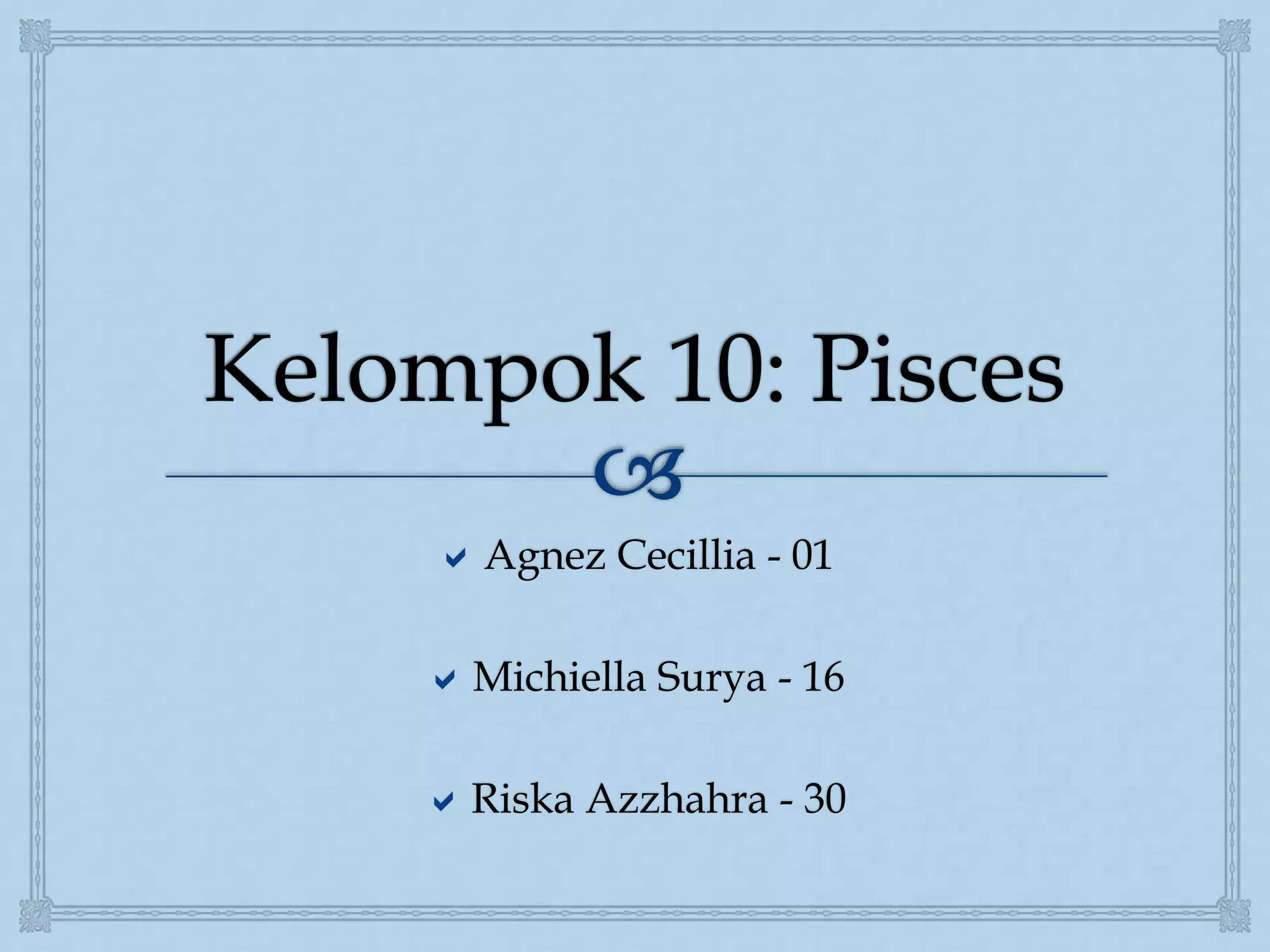 Biologi Animalia SMA Kelas 10 Pisces | PPTX