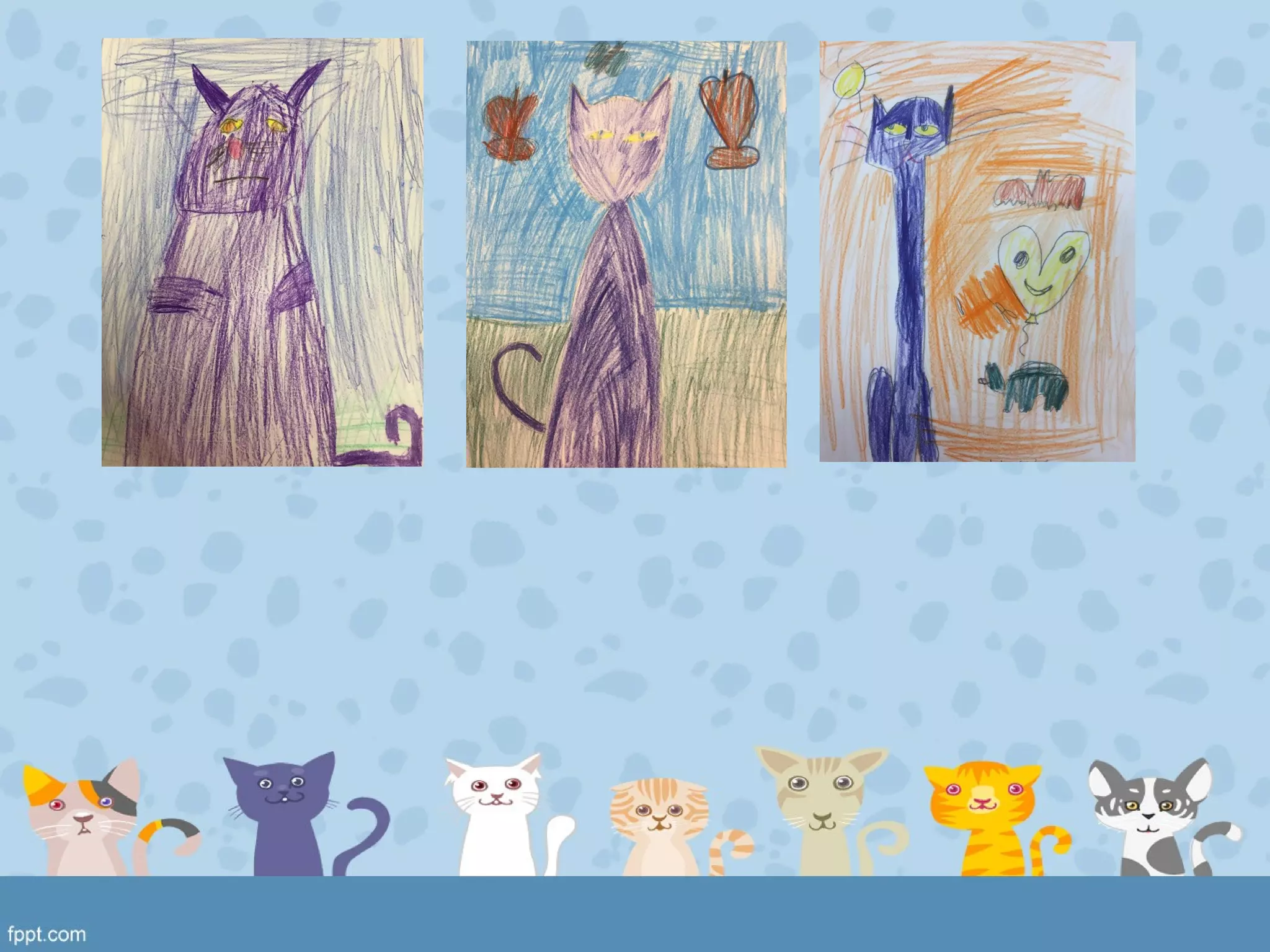 P is for pete the cat drawings | PPT